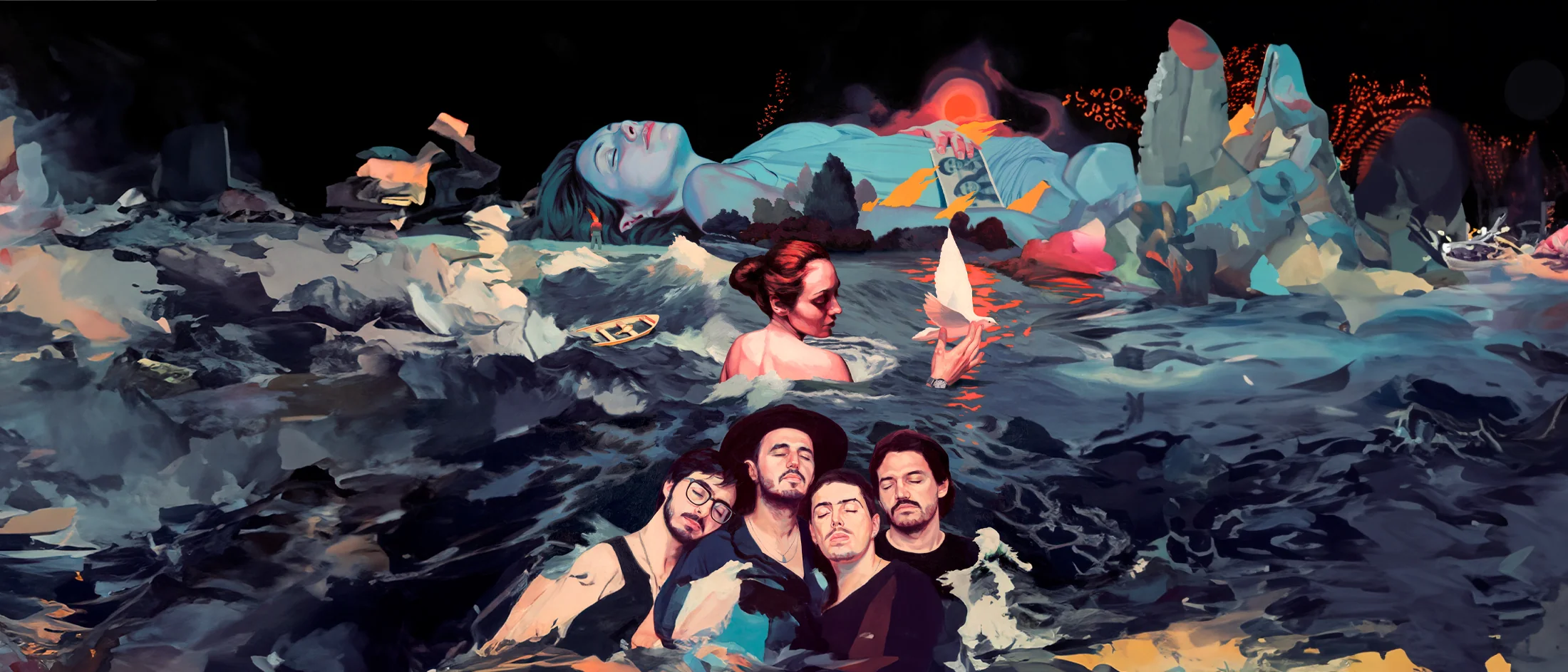 Fanáticos que asistan al concierto de Morat deberán ir en pijamas - RDE ...